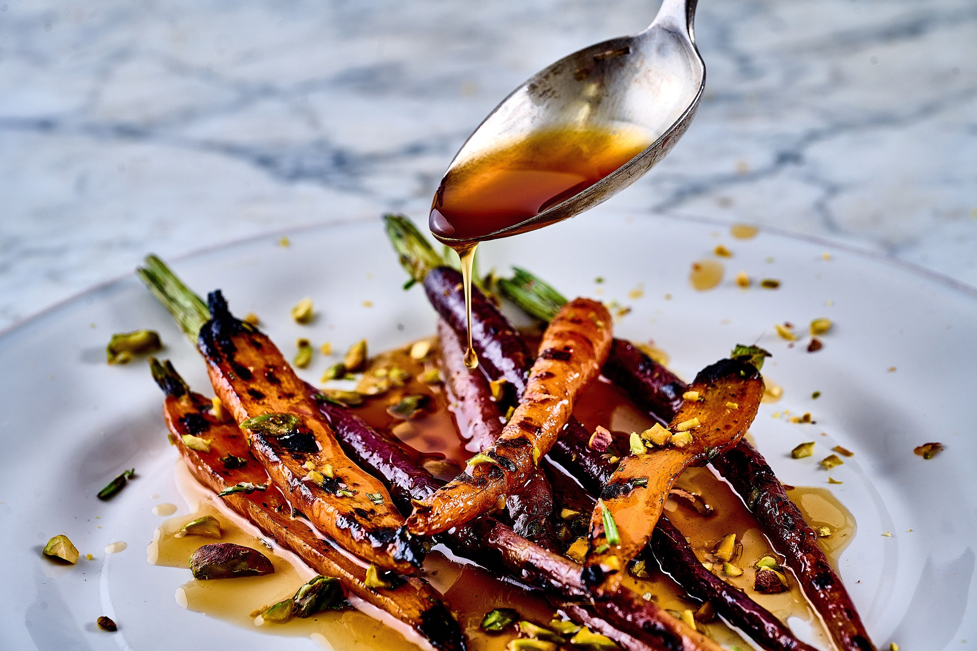 Charred Carrots with Orange Star Anise Glaze | Boutique Sauces Recipes