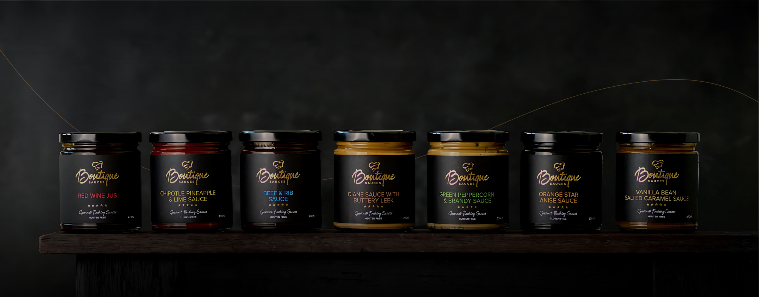 Boutique Sauces | Chef-Made Finishing Sauces | Australian Made| 270mls