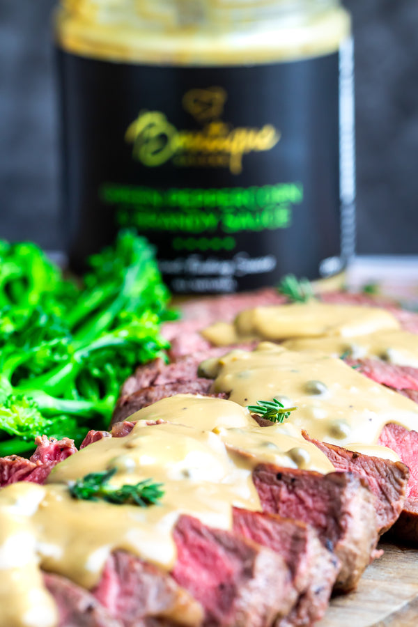 Green Peppercorn & Brandy Sauce| The Pure Indulgence By Boutique Sauces